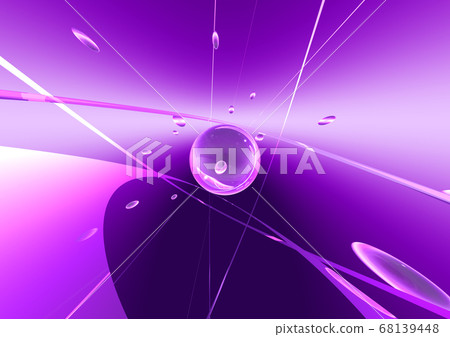 Geometric circle rotating light purple radial... - Stock Illustration ...