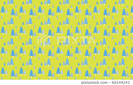 Scandinavian pattern "blue wood pattern" - Stock Illustration [68144241 ...