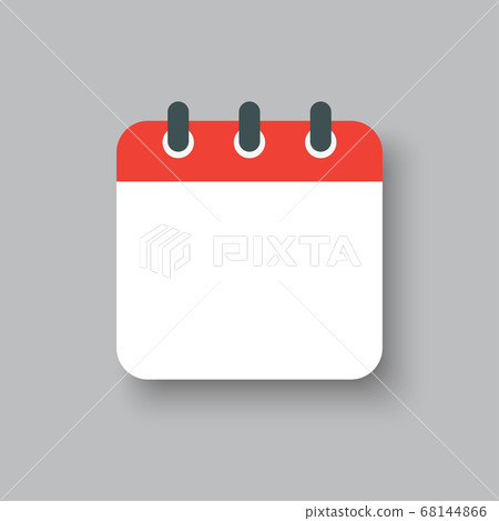 PrintVector icon square calendar day, empty space - Stock Illustration ...