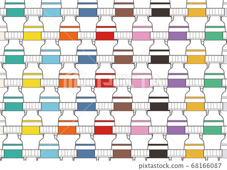 Art tools paint tube pattern - Stock Illustration [68166087] - PIXTA
