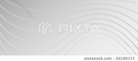 White Memphis Fluid Shapes. 3d Flow Line - Stock Illustration [68166153 ...