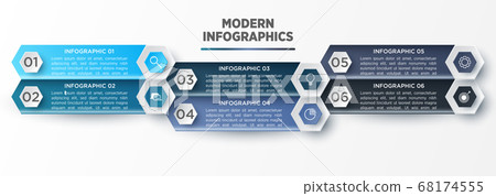 Vector 3D infographic template for... - Stock Illustration [68174555 ...
