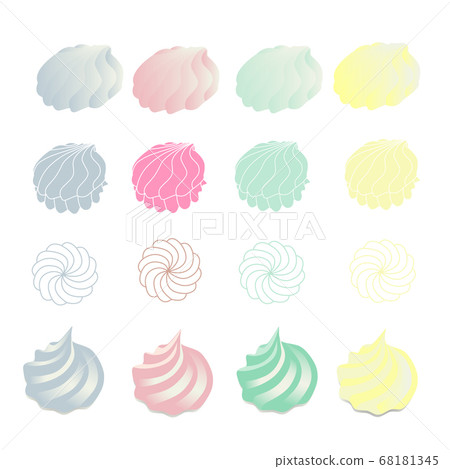 Set of vector colorful zephyr. Different style... - Stock Illustration ...