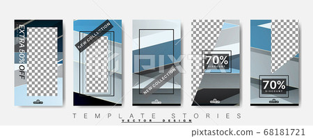 Story background template that can be edited. - Stock Illustration ...
