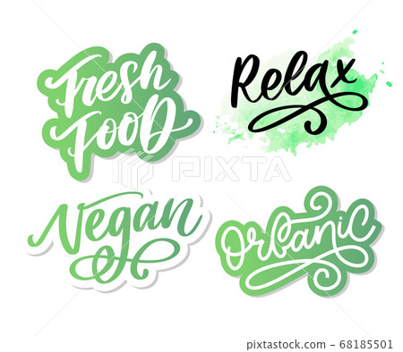 Hand drawn typography lettering phrase Relax - Stock Illustration ...