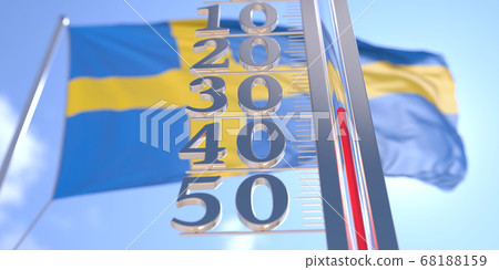 Minus 30 degrees centigrade on a thermometer...-插圖素材 [68188159] - PIXTA圖庫