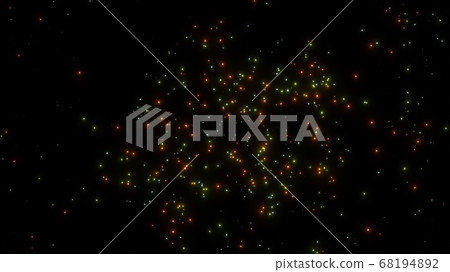 Image material of innumerable scattered stars,... - Stock Illustration ...