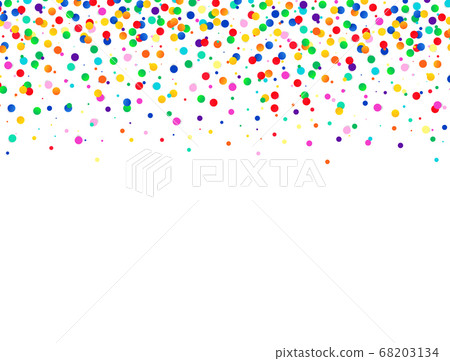 Abstract colorful background with falling - Stock Illustration ...