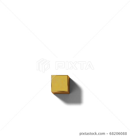 Realistic gold block letters (transparent... - Stock Illustration ...