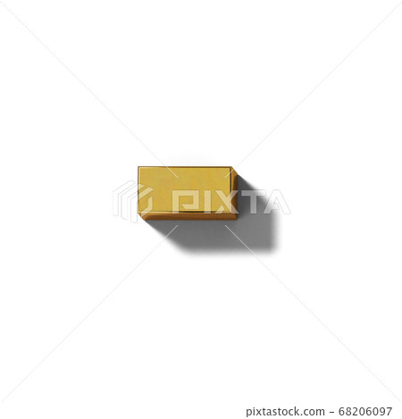 Realistic gold block letters (transparent... - Stock Illustration ...