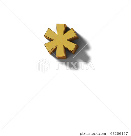 Realistic gold block letters (transparent... - Stock Illustration ...