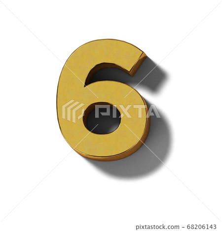 Realistic gold block letters (transparent... - Stock Illustration ...