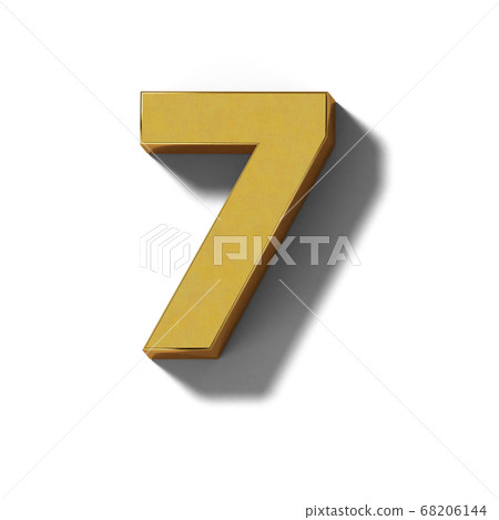 Realistic gold block letters (transparent... - Stock Illustration ...
