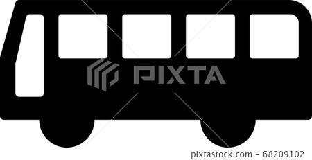 Bus pictogram - Stock Illustration [68209102] - PIXTA