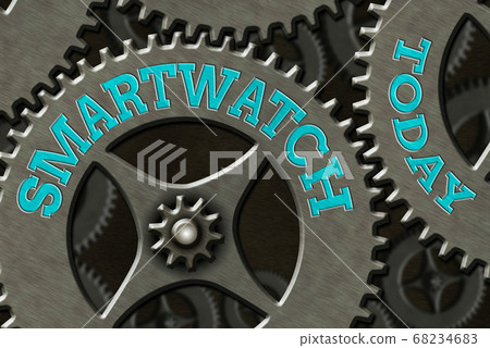 Handwriting text Smartwatch. Concept meaning - Stock Illustration ...