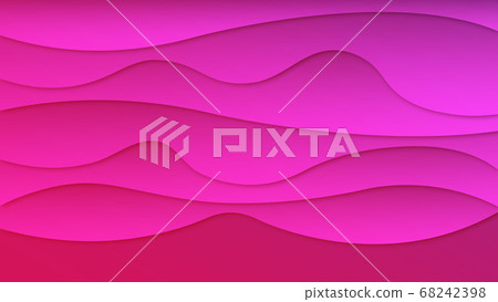 Abstract full-frame curved pink tone isolated... - Stock Illustration ...