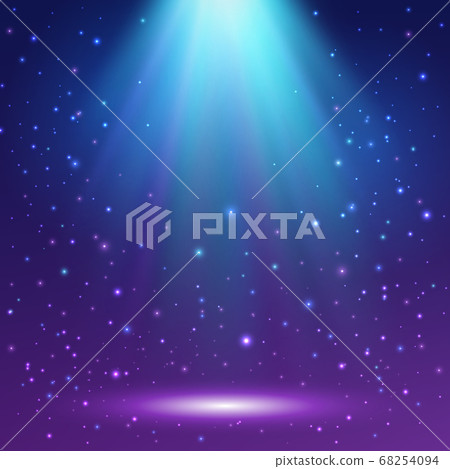 Magic light background. Shining background. Vector - Stock Illustration [68254094] - PIXTA