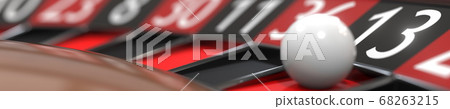 13 thirteen black on casino roulette wheel,... - Stock Illustration ...