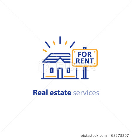 Home_line_7.eps - Stock Illustration [68278297] - PIXTA