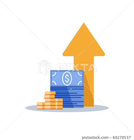 Income_arrow_17.eps - Stock Illustration [68278537] - PIXTA
