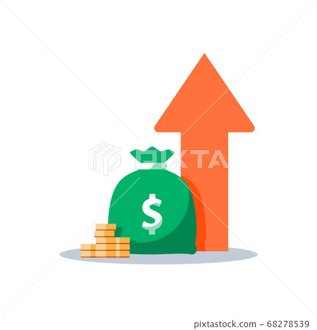 Income_arrow_20.eps - Stock Illustration [68278539] - PIXTA