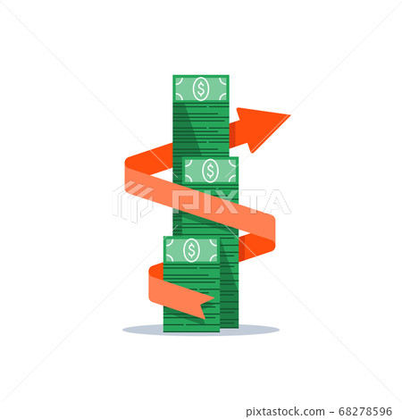 Income_arrow_27.eps-插圖素材 [68278596] - PIXTA圖庫