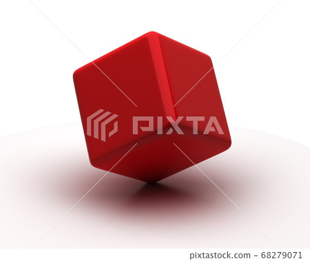 Single Cube - Stock Illustration [68279071] - PIXTA