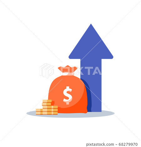 Income_arrow_21.eps - Stock Illustration [68279970] - PIXTA