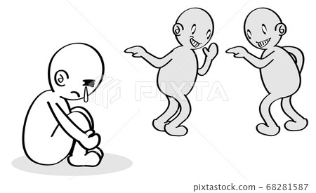 I'm told a secret trick. A person who is... - Stock Illustration ...