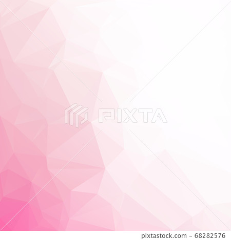 Pink Polygonal Mosaic Background, Creative Design - Stock Illustration ...