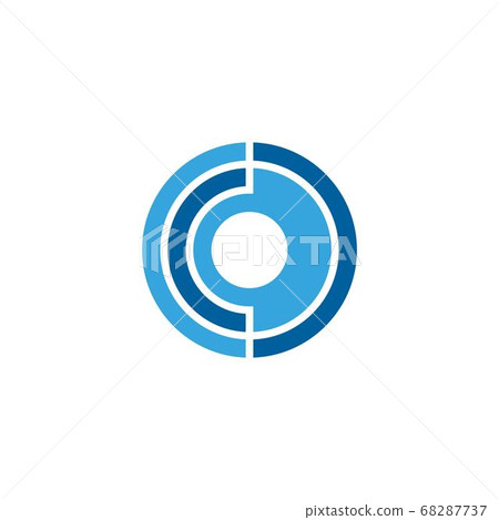 C Letter Core icon vector illustration - Stock Illustration [68287737 ...