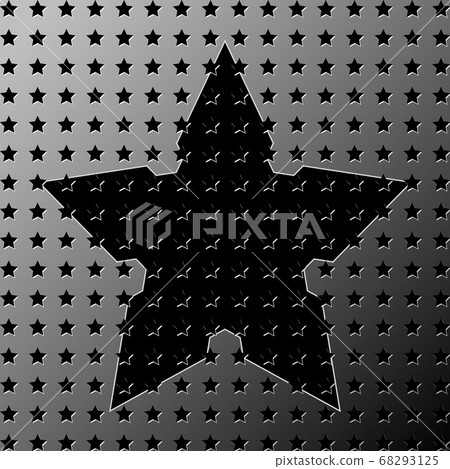 vector illustration of a metallic stars texture - Stock Illustration ...