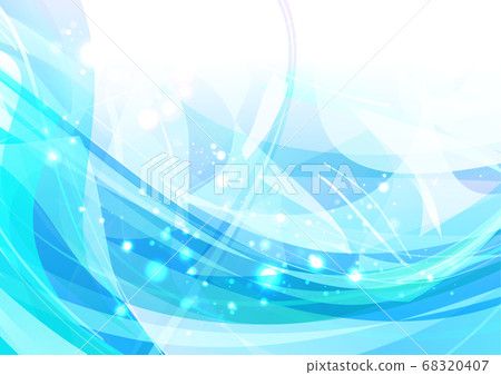 Wave wind abstract background image material - Stock Illustration ...