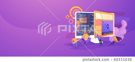Software testing concept banner header - Stock Illustration [68331036 ...