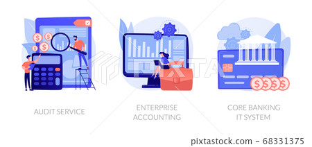 Banking operations vector concept metaphors - Stock Illustration ...