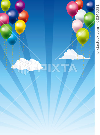 Background Illustration of a Happy and Fun... - Stock Illustration ...