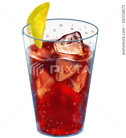 Rum Coke - Stock Illustration [68358672] - PIXTA