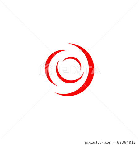 O letter initial icon logo design template - Stock Illustration ...