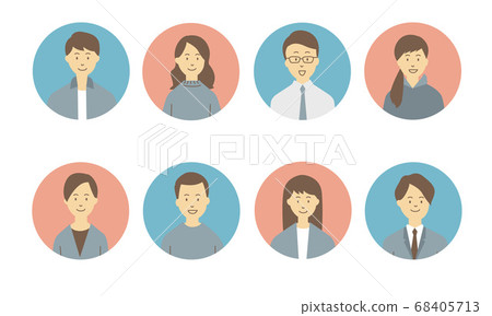Icon illustration of different people - Stock Illustration [68405713 ...