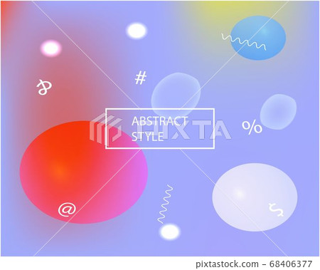 Modern blurry smooth background.-插圖素材 [68406377] - PIXTA圖庫