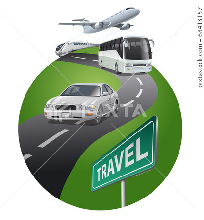travel saround the world - Stock Illustration [68413157] - PIXTA