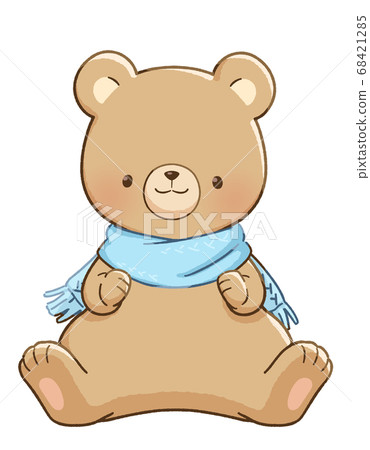 Bear (muffler) - Stock Illustration [68421285] - PIXTA