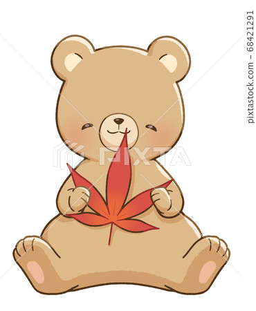 Kuma Tomomi with a smiling smile - Stock Illustration [68421291] - PIXTA