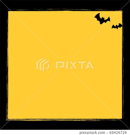 Frame_flying bats - Stock Illustration [68426726] - PIXTA