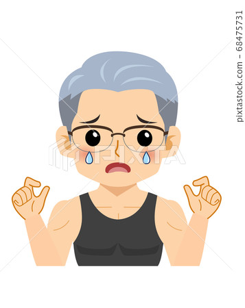 macho, cry, crying - Stock Illustration [68475731] - PIXTA