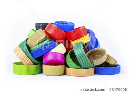 Group of multi colored bottle caps - Stock Photo [68476008] - PIXTA