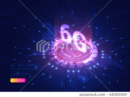 6G technology - Stock Illustration [68485004] - PIXTA