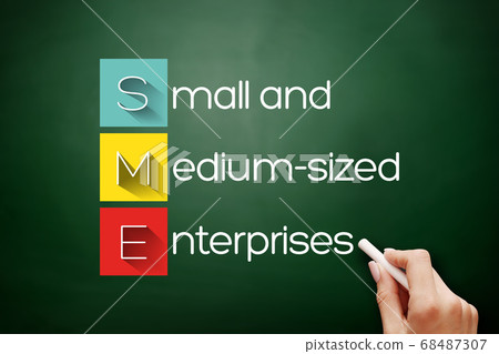 SME - Small And Medium-sized Enterprises acronym - Stock Photo ...