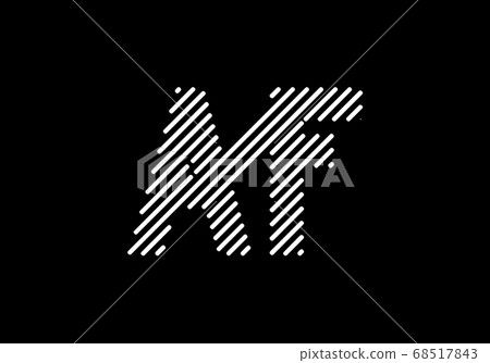 A F letter sign symbol. Initial Letter A F Logo... - Stock Illustration ...