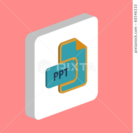 PPT computer symbol - Stock Illustration [68546310] - PIXTA